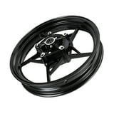 Glossy Black Front Wheel Rim For Kawasaki Z400 EX400 Ninja 400 ABS 2018 ...