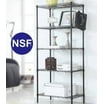BestOffice 3-Tier Adjustable Wire Shelving Unit, High Capacity Storage ...