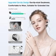 Wireless earbuds V5.3 with LED power display, 200 hours of playtime, hi ...