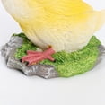 Resin Duck Statue, Small Yellow, 1 Piece for Garden Patio Backyard ...