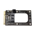 Whaledi mSATA to Sata Converter Mini Sata to 7Pin Sata Extension ...