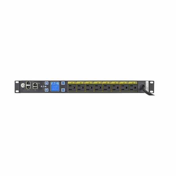 Eaton Managed rack PDU, 1U, 5-15P input, 1.44 kW max, 120V, 12A, 10 ft ...