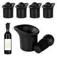 4 Pack Universally Bottle Seals for Wine and Condiment Bottles Silicone ...