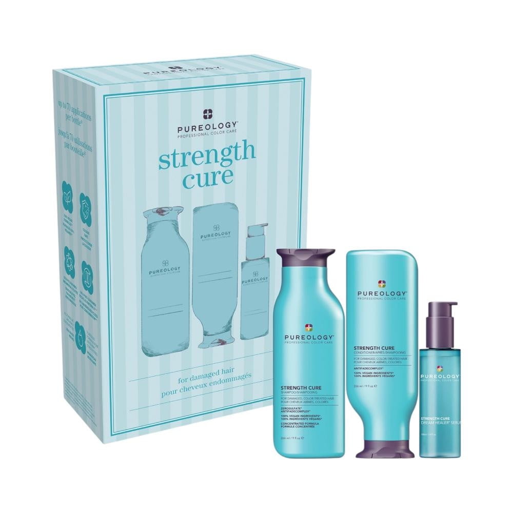 Click here for Pureology Strength Cure Holiday Kit prices