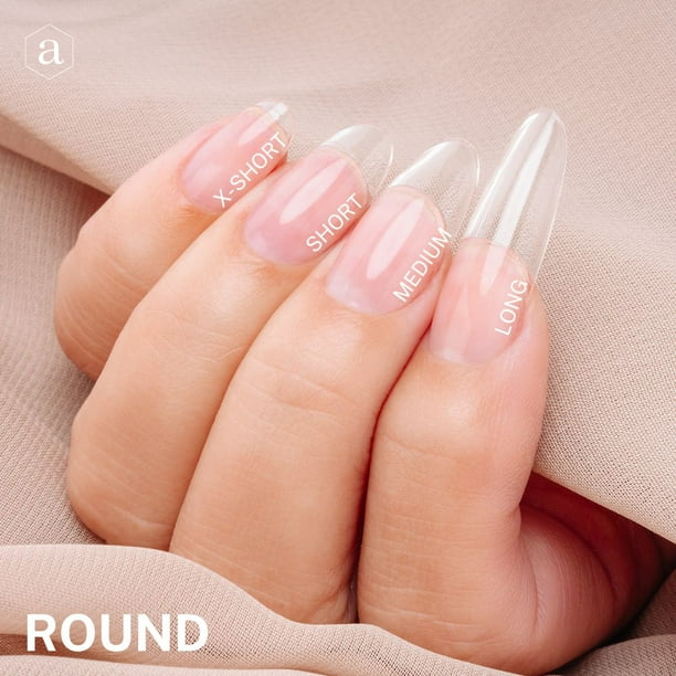 Apres Gel X Nail Extensions N SL 4 Natural Square Long Tips Size 4 50 Pcs Walmart Business Supplies