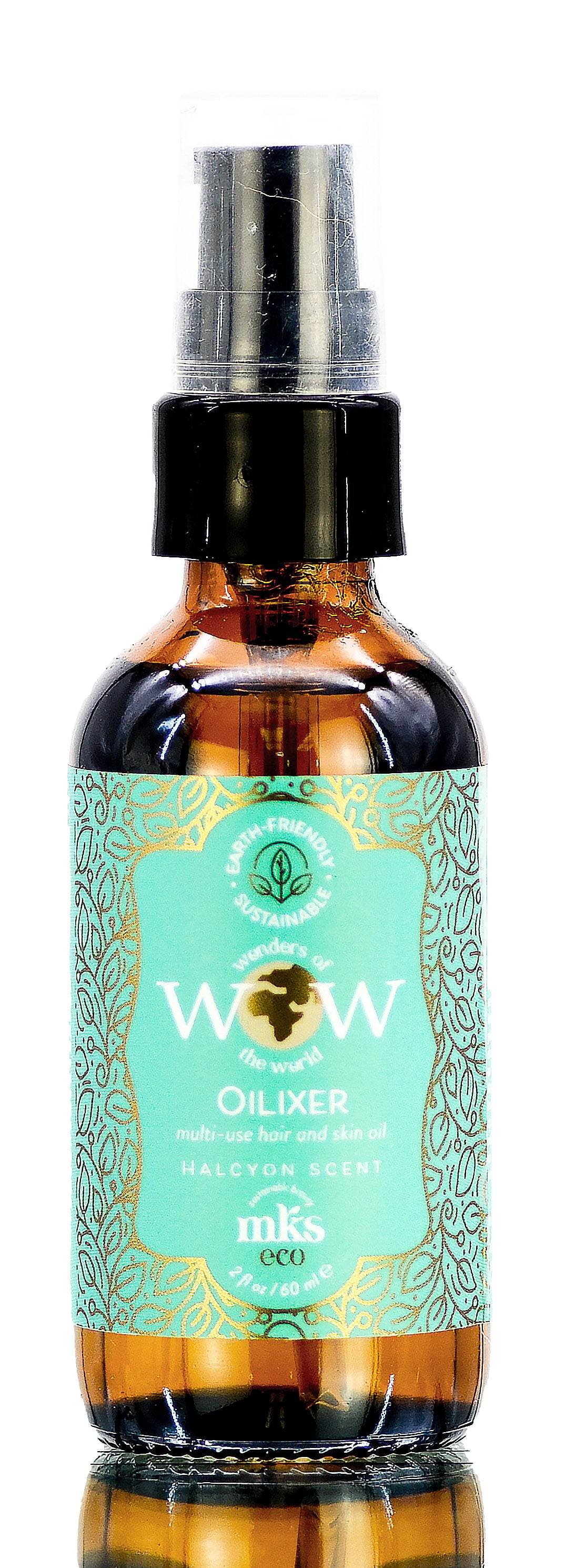 Earthly Body MKS eco WOW Oilixer Multi-Use Hair and Skin Oil - 2 oz ...