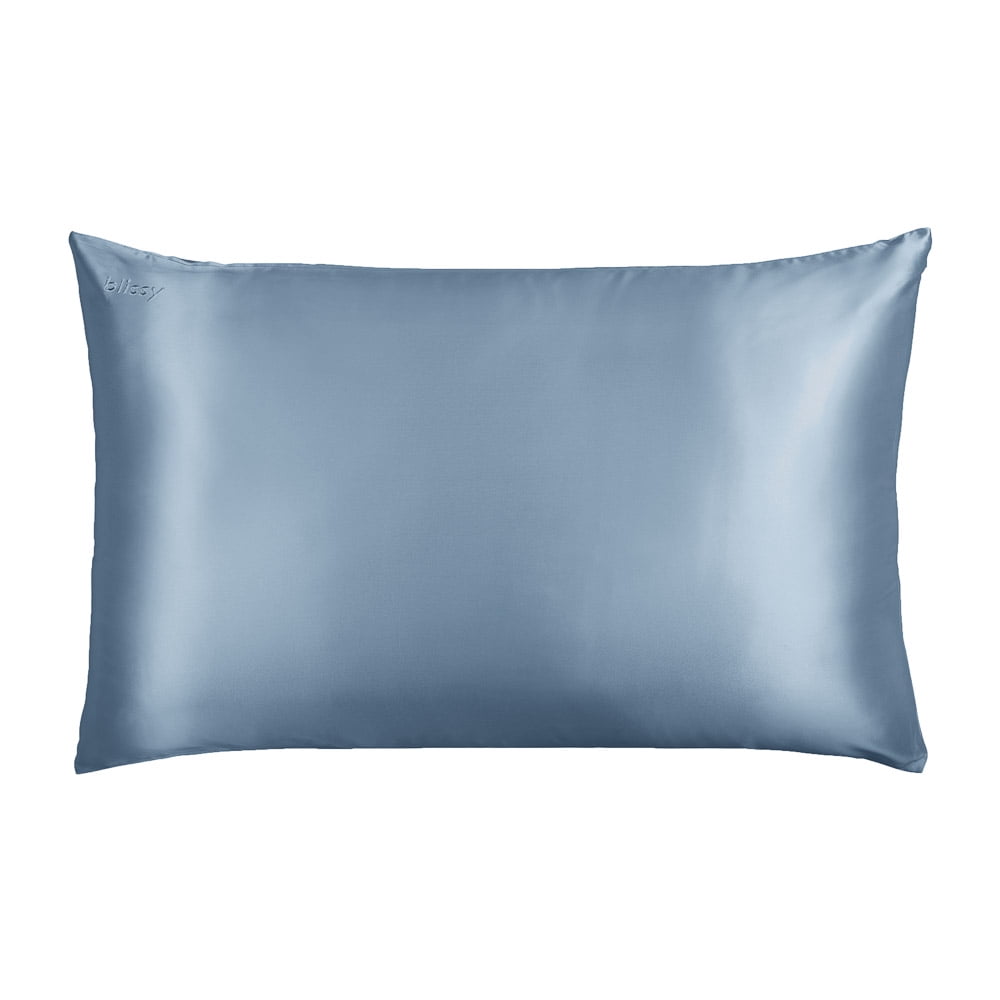 Blissy Silk Pillowcase - 100 Pure Mulberry Silk - 22 Momme 6a High-Grade Fibers - Silk Pillow Cover For Hair & Skin - Regular  Queen & King With Hidd