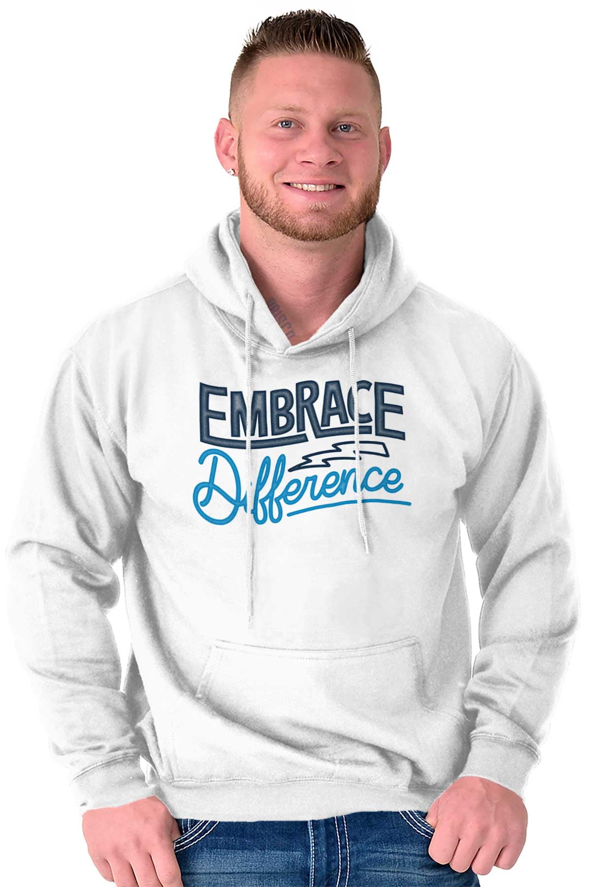 Autism Awareness Hoodies Sweat Shirts Sweatshirts Embrace Difference ...