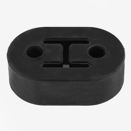Aramox Exhaust Pipe Hanger, 2-Holes Car Exhaust Pipe Rubber Mount ...