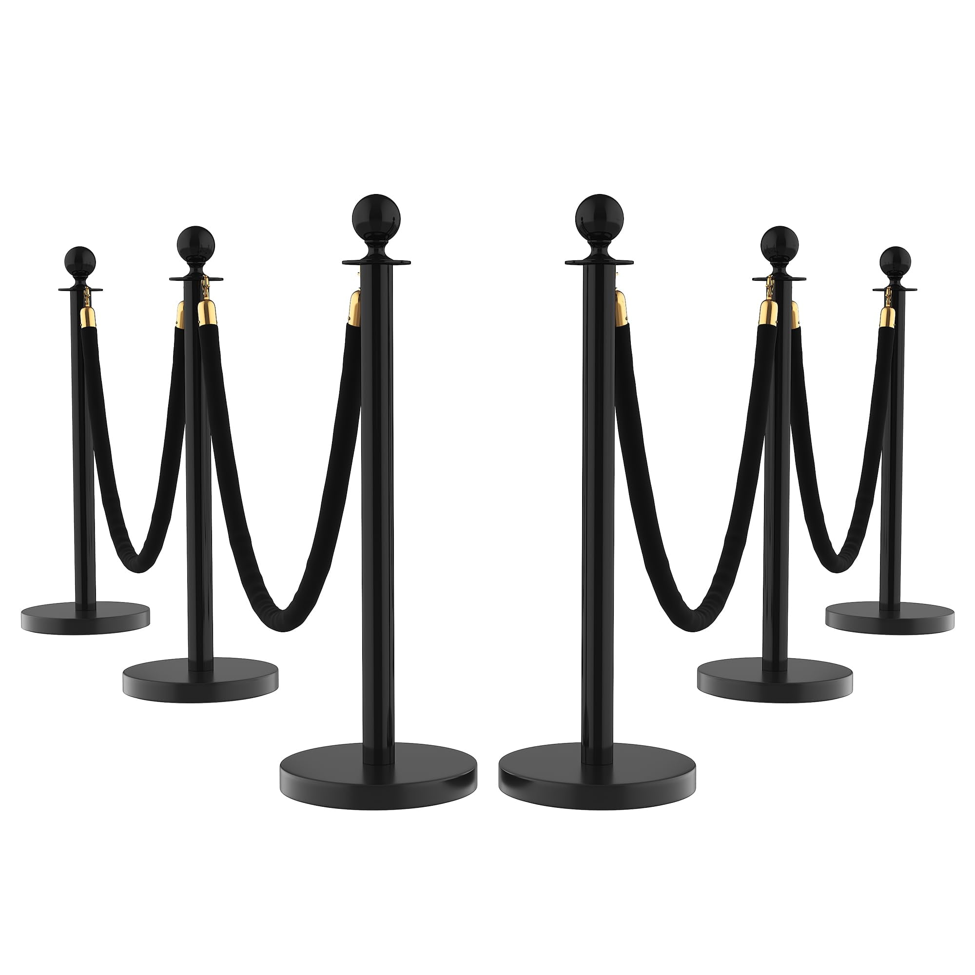 Click here for Akdsteel 4/6pcs Crowd Control Stanchion  Silver St... prices