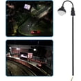 10pcs 1:100 Railway Train Model Lamp Column LED Track Street Light 3V ...