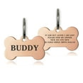 Custom Dog Tag, Personalized Stainless Steel Pet ID Collar Tags, Custom ...