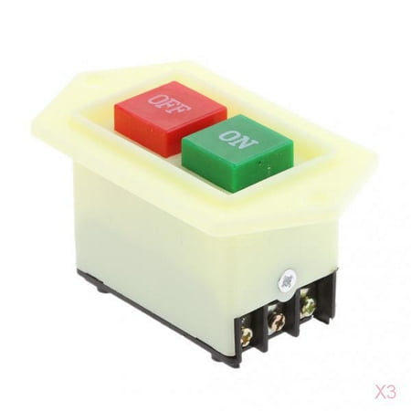 3 push button switch power switch drill press switch switch | Walmart ...