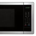 Magic Chef MC110MST Countertop Microwave Oven, 1,000 Watts, Stainless ...