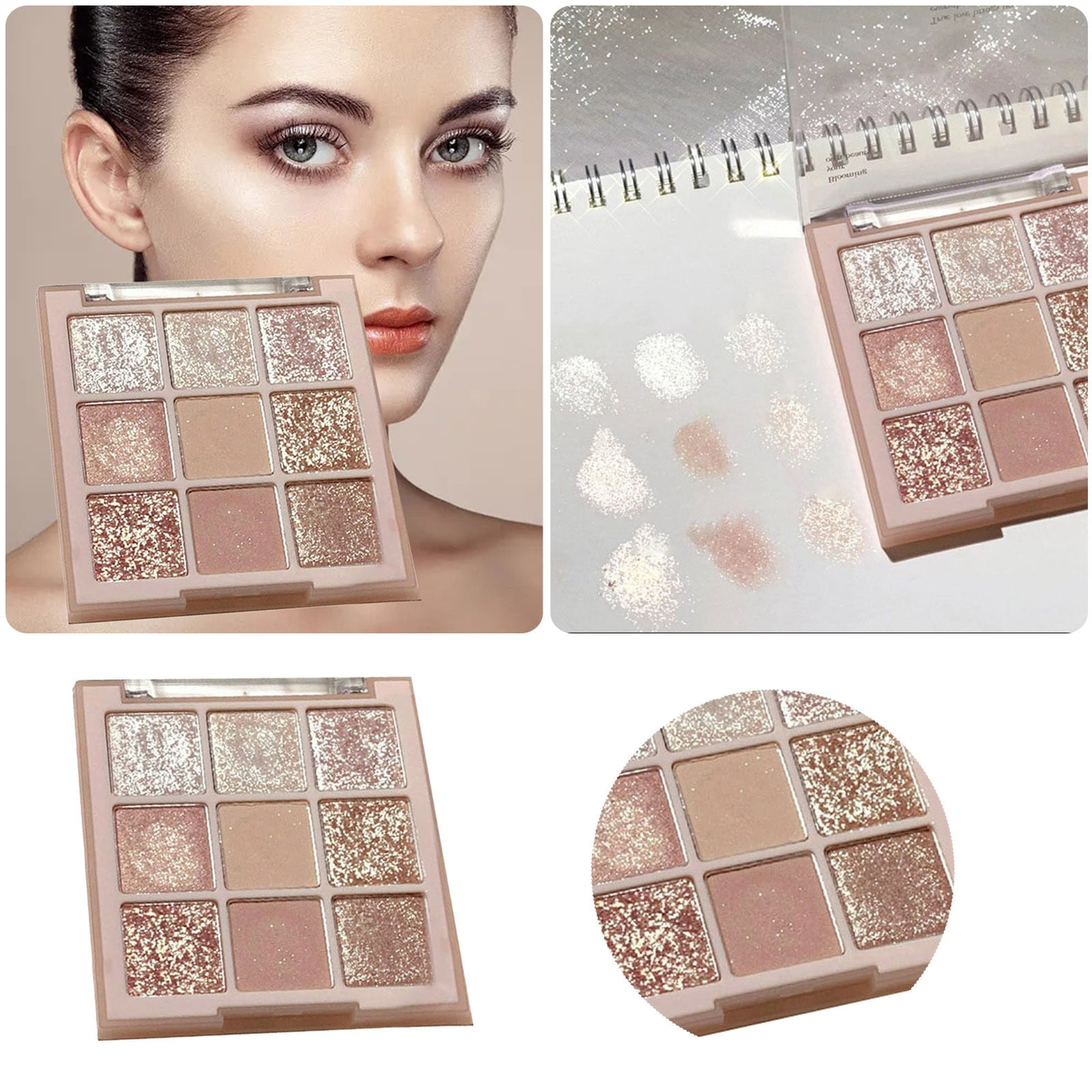 Click here for Sifdseng Jiugong Flash Snowflake Eyeshadow Tray Fu... prices