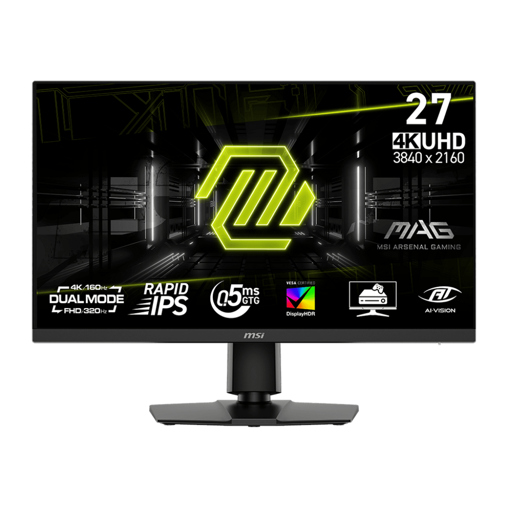 Click here for Msi 27 3840 X 2160 (Uhd) 160hz Uhd / 320hz Fhd 0.5... prices