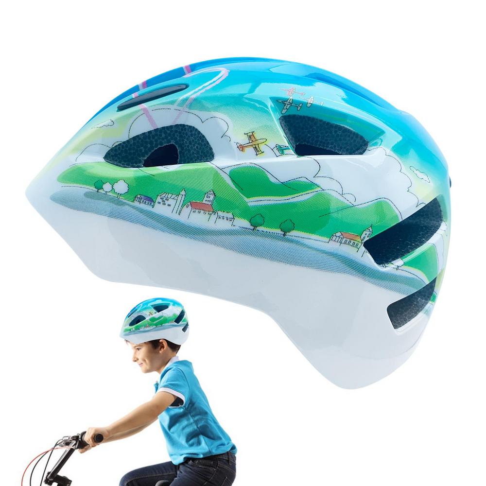 Tohuu Kids Cycling Helmets Youth Bike Helmets Cartoon Pattern Design 5 ...
