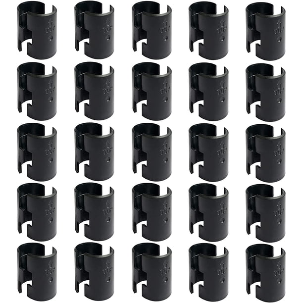 Wire Shelf Clips Shelving Sleeves WAFJAMF Shelf Lock Clips for 1" Post ...