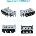 8Pcs HDMI Port Replacement for PS5 with T8 Screwdriver, HDMI Port ...