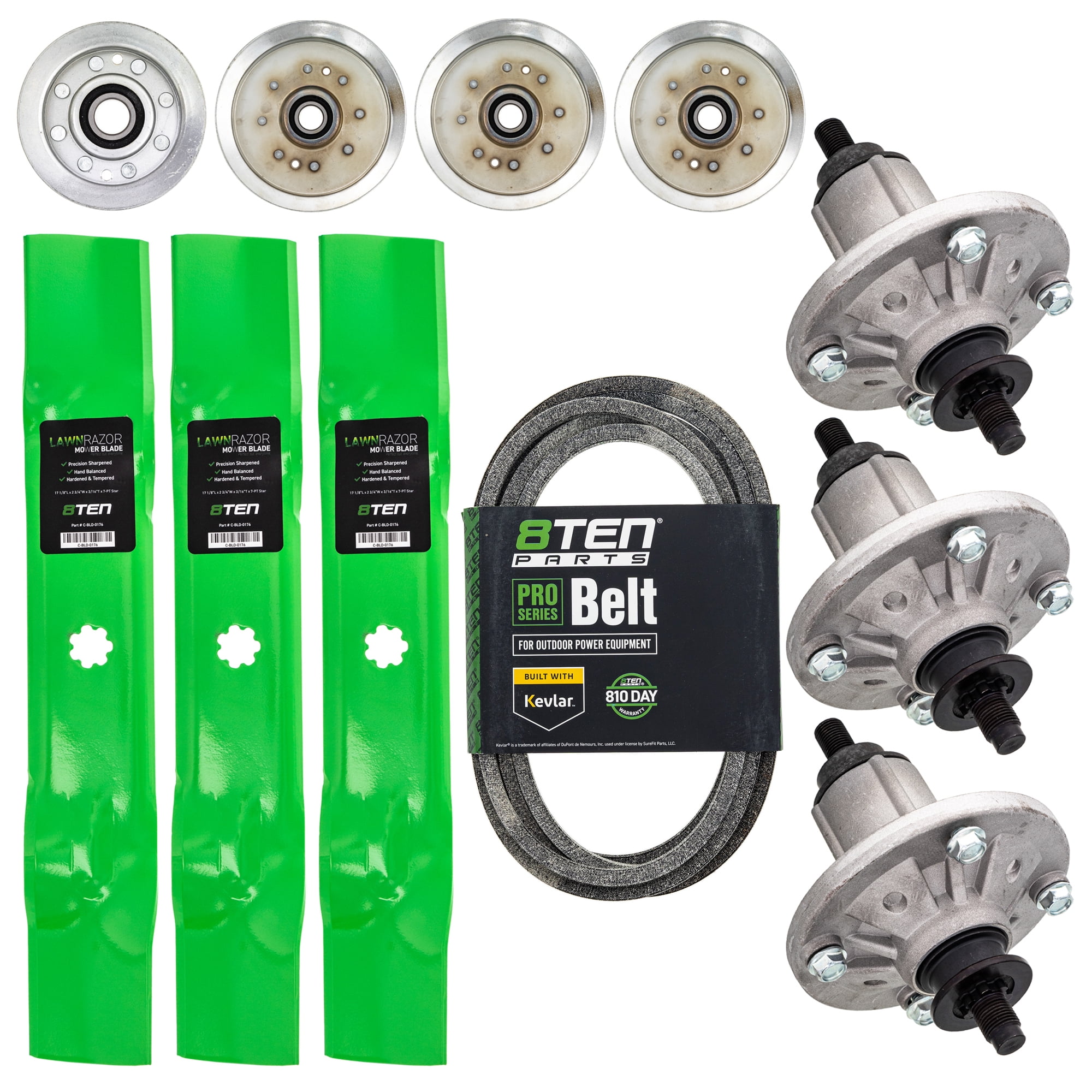 Click here for 8ten Blade Spindle Belt Idler Kit For John Deere 4... prices