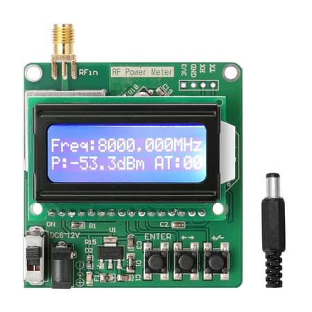 1M 8G Rf Power Meter 5 To 60Dbm Measurement Settable Power Attenuation ...
