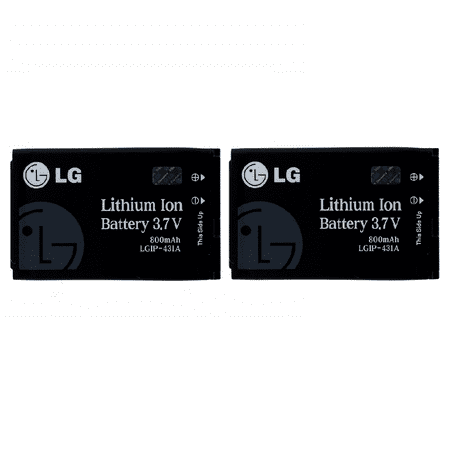 KIT 2x LG LGIP-431A 800mAh Replacement Battery for LG230/UX220 ...