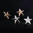 12pack Elegant Gold Star Pin Pentagrams Shape Brooch Collar Shoulder ...