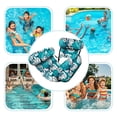 WarmFuPalace Inflatable Pool Float Chair with Headrest and Armrests ...