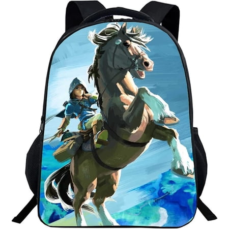 LXGESHL Teens The Legend of Zelda Backpack Student Back to School Bag ...