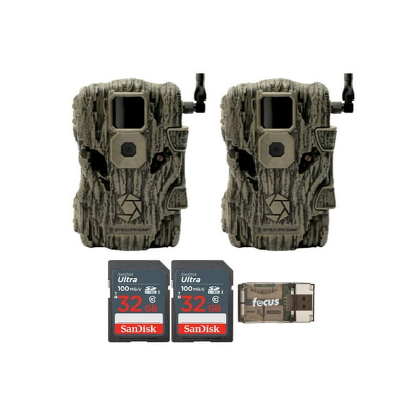 Stealth Cam Fusion X 26MP Trail Camera (AT&T, 2-Pack) Bundle - Walmart.com