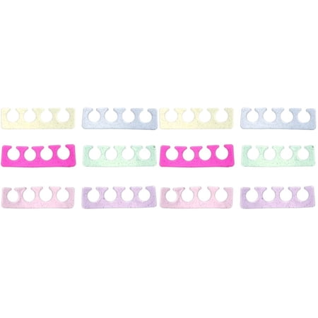 12pcs Tools Separators Manicure Pedicure Spacer Separator Silicone DIY ...