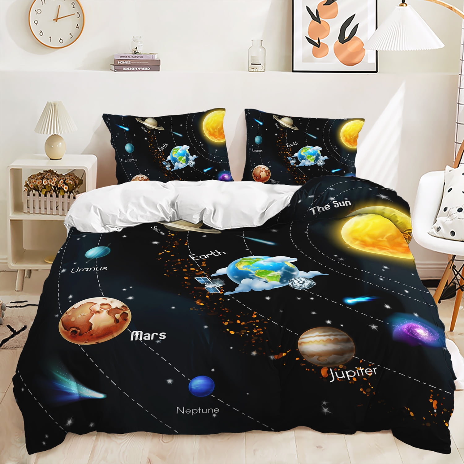 Hosima 3-piece 3D Digital Printed Duvet Cover Full Size Children's And ...