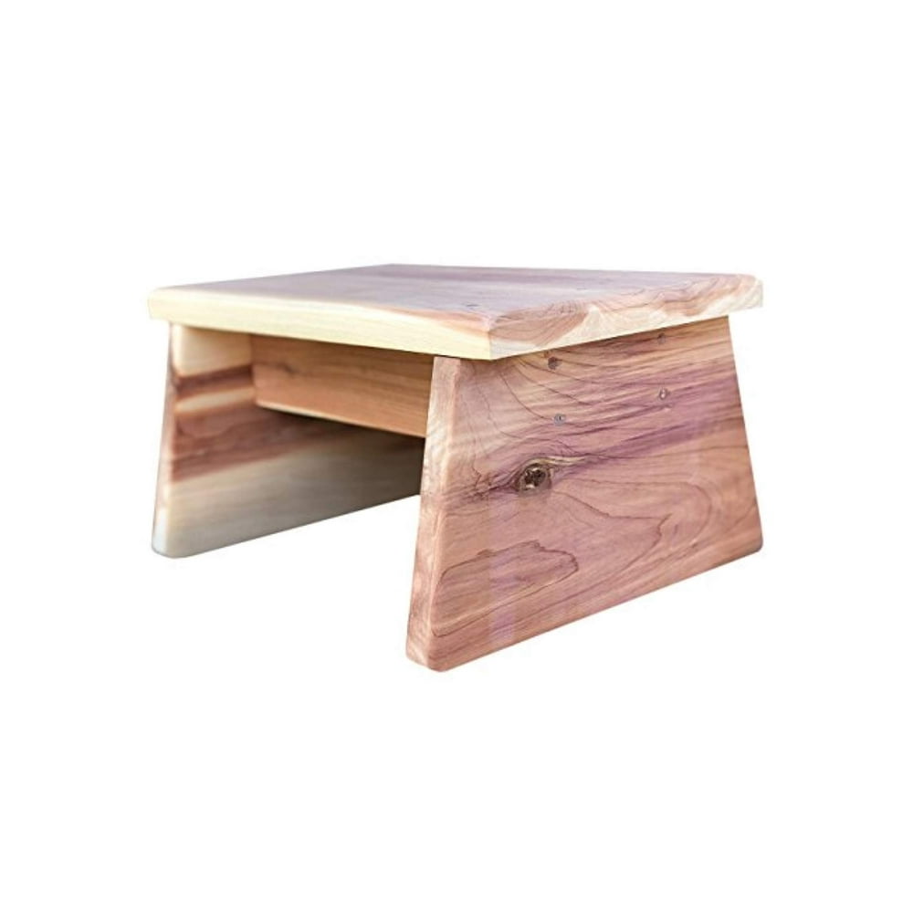 Cedar Wood Step Stool Amish - Walmart.com - Walmart.com