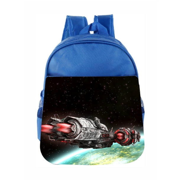 Accessory Avenue - Toddler Backpack Rocket Ship in Space Kids Backpack ...