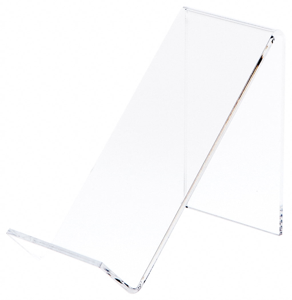 Plymor Clear Acrylic Cell Phone Display Stand / Easel, 2.5" W x 5" D x ...