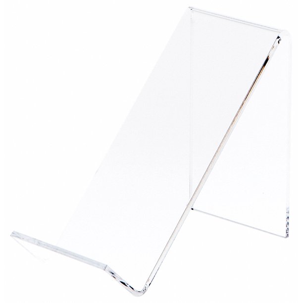 Plymor Clear Acrylic Cell Phone Display Stand / Easel, 2.5" W x 5" D x ...