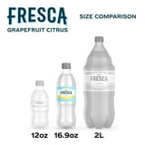Fresca Zero Calorie Grapefruit Citrus Sparkling Soda Water, Carbonated Beverage, 16.9 fl oz, 6 ...