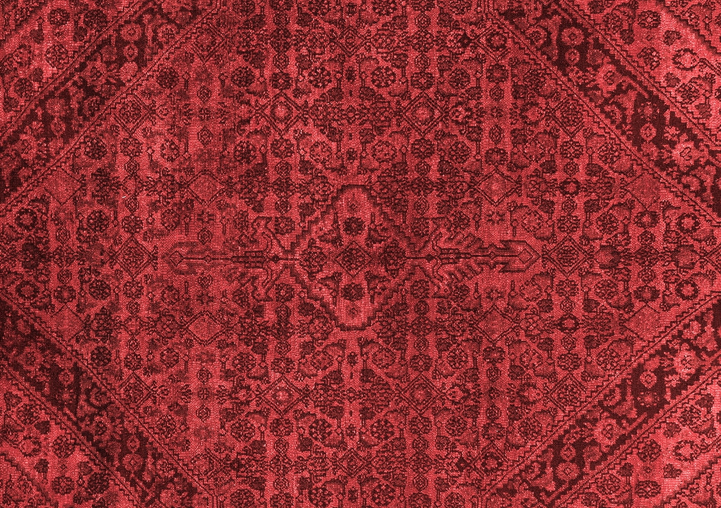 Ahgly Company Machine Washable Indoor Rectangle Abstract Red Modern ...