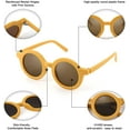FEISEDY Cute Round Sunglasses for Kids Girls Boys Babies UV400 ...