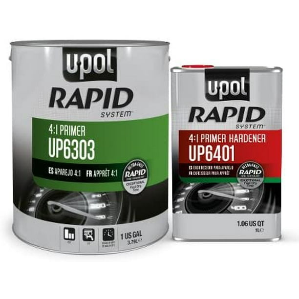 U-Pol 6303 Primer Unique Rapid Cure Technology Primer 1 Gallon Kit/W ...