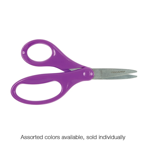 Fiskars Pointed-tip Kids Scissors (5 in.) - Purple - Walmart.com ...