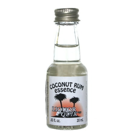 Liquor Quik Natural Rum Essence 20 mL (Coconut Rum) - Walmart.com