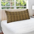 Black Leopard Print Plush Pillow Cases Standard Size Ultra Soft Warm ...