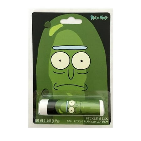 Pickle Rick and Morty Lip Balm Cartoon Network Adult Swim Gift Sanchez ...