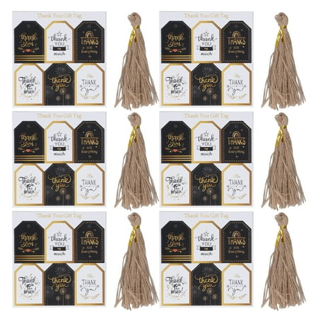 Presents Tag Cards, Hemp Rope Fine Workmanship Thick Gift Tag Cards For ...