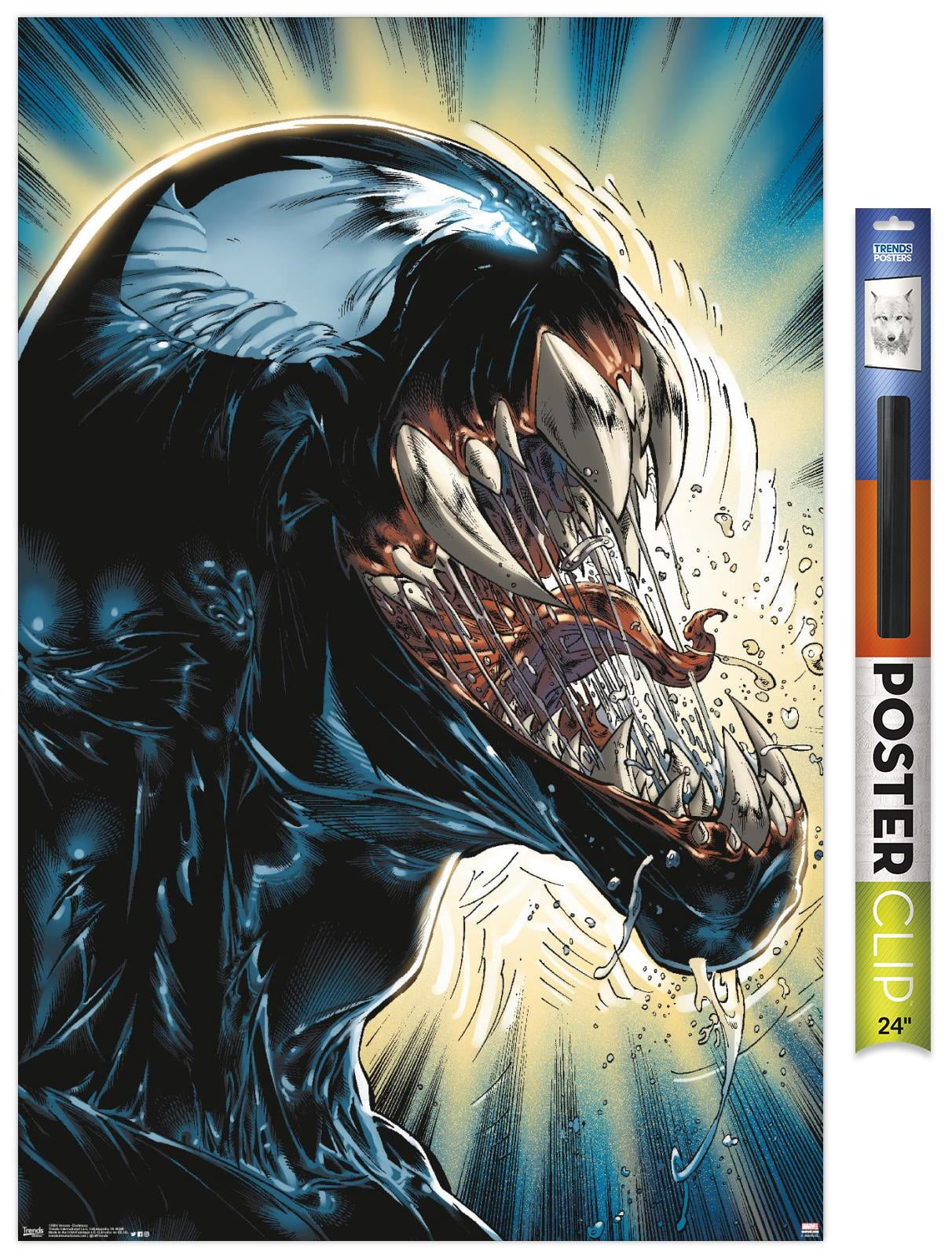 Marvel Comics - Venom - Darkness Wall Poster, 22.375" x 34" - Walmart.com