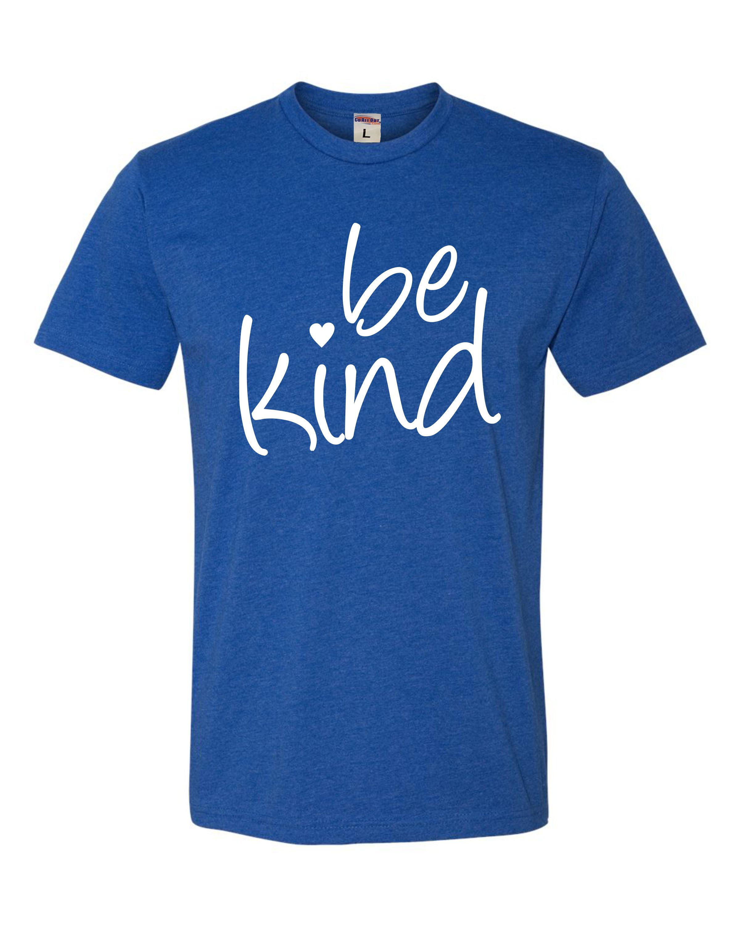 Adult Be Kind Heart Deluxe T-Shirt - Walmart.com