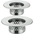 Anti Clog Bathroom Sink Drain cover Fine Hole Design Captures Hair Soap ...