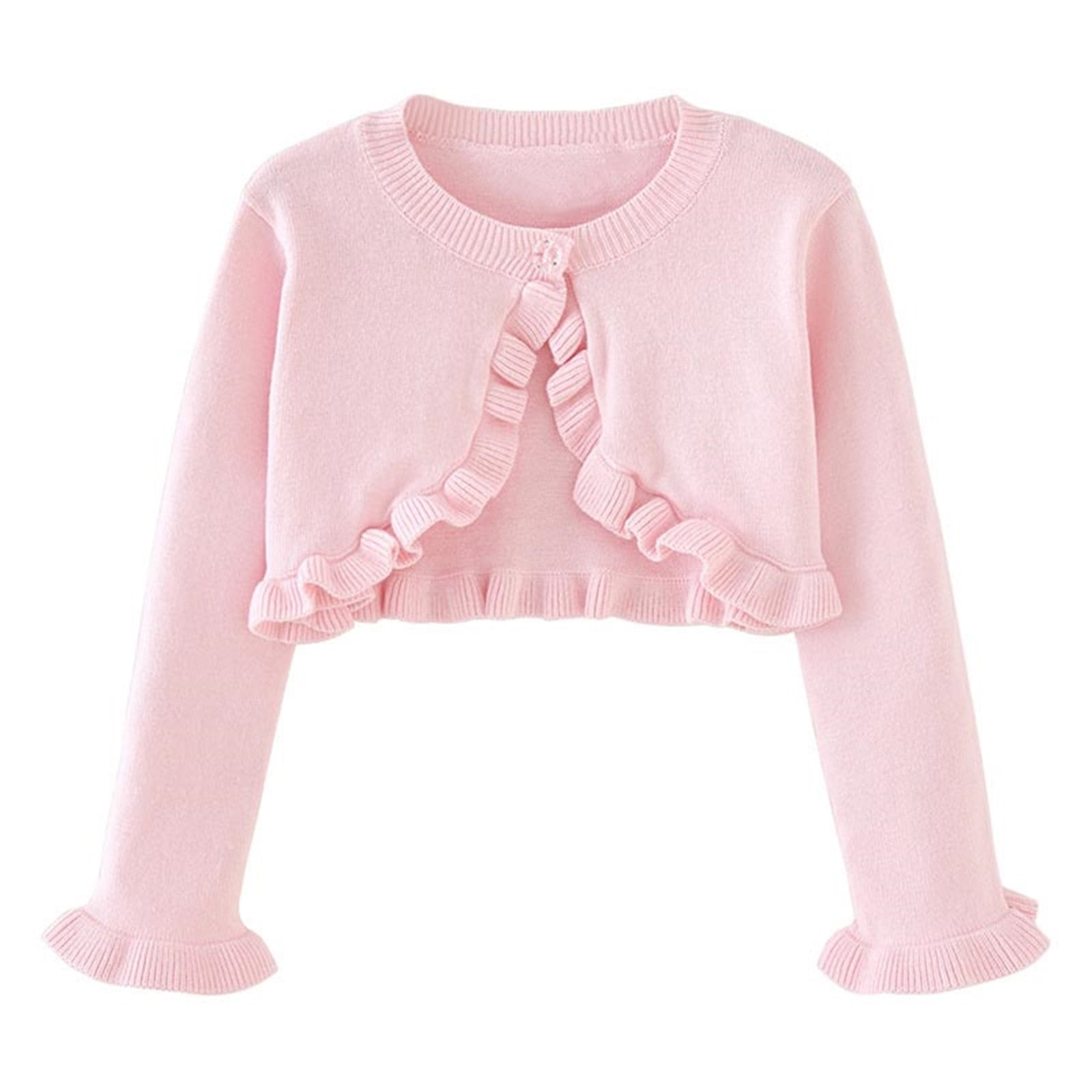 Click here for Srobpty Girls Fall Cardigans  Childrens Solid Roun... prices