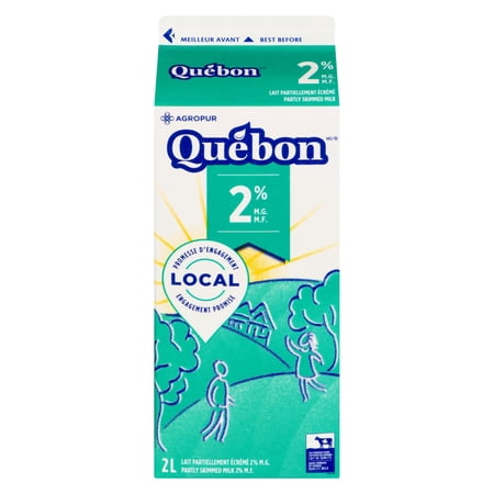 Québon Partly Skimmed 2% Milk | Walmart Canada